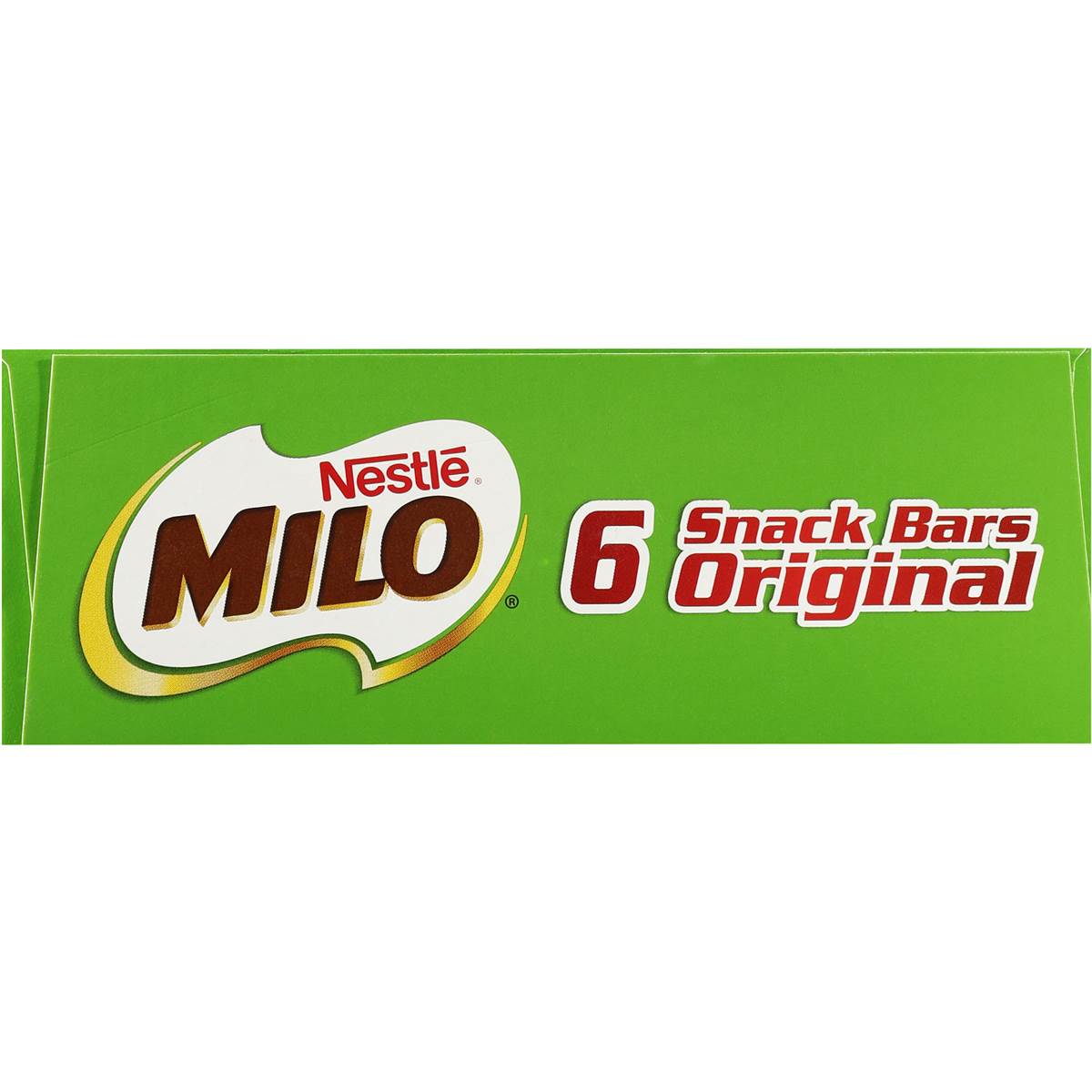Nestle Milo Original Snack Bar 6pk 126g | Woolworths