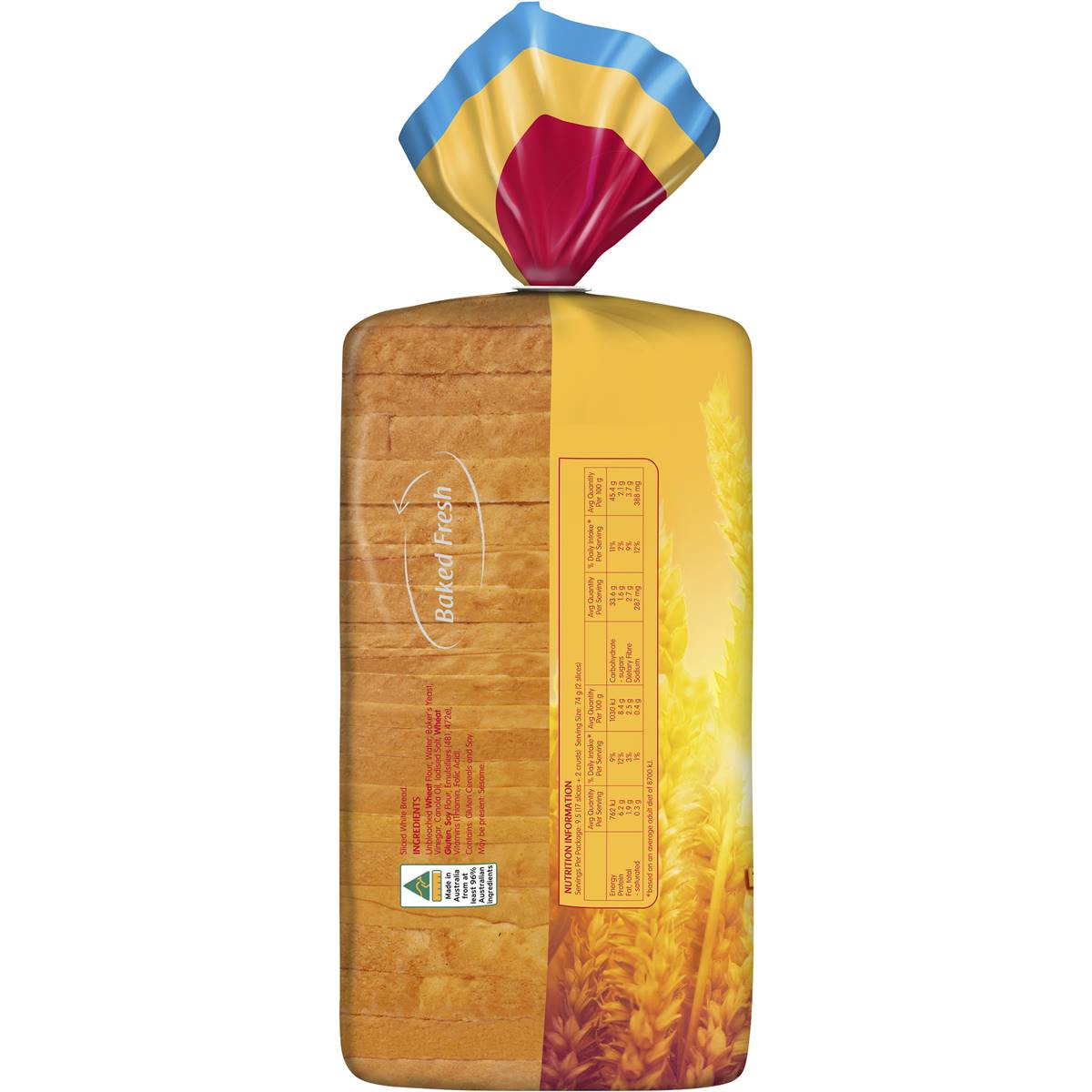 Tip Top Sunblest White Sandwich Bread 700g | Woolworths