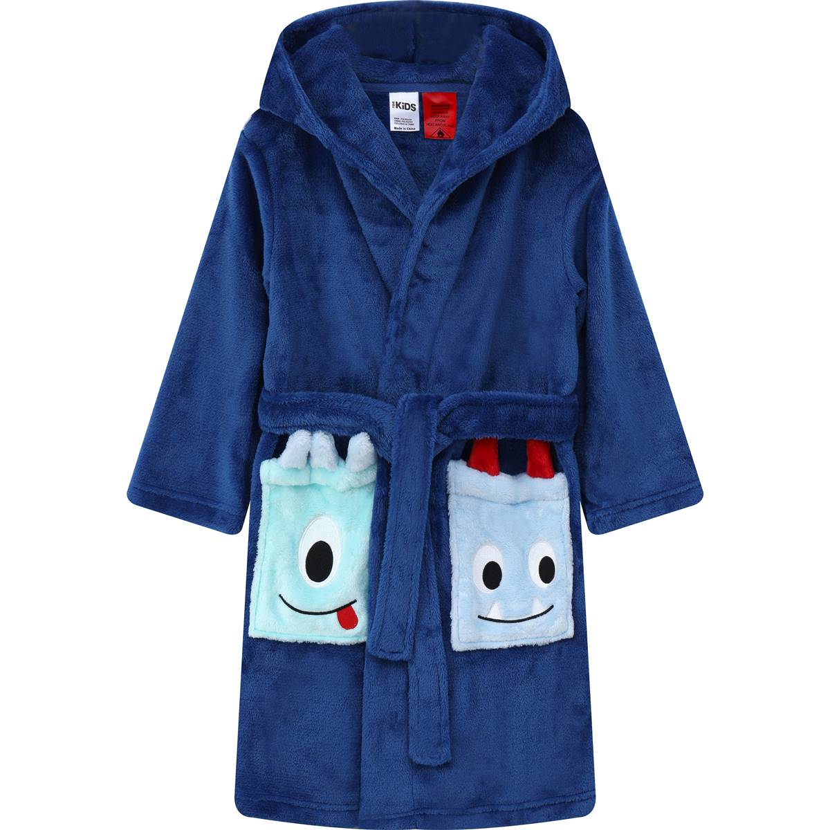 For Kids Kids Robe Monster Navy Size 2/3 Each | Woolworths