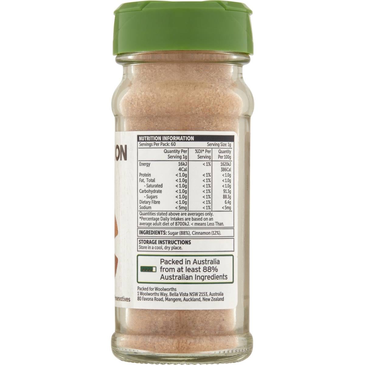 Woolworths Cinnamon Sugar 60g | Woolworths