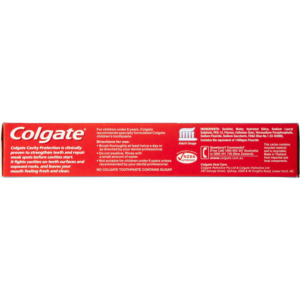 Colgate Cavity Protection Toothpaste Blue Minty Gel 160g | Woolworths