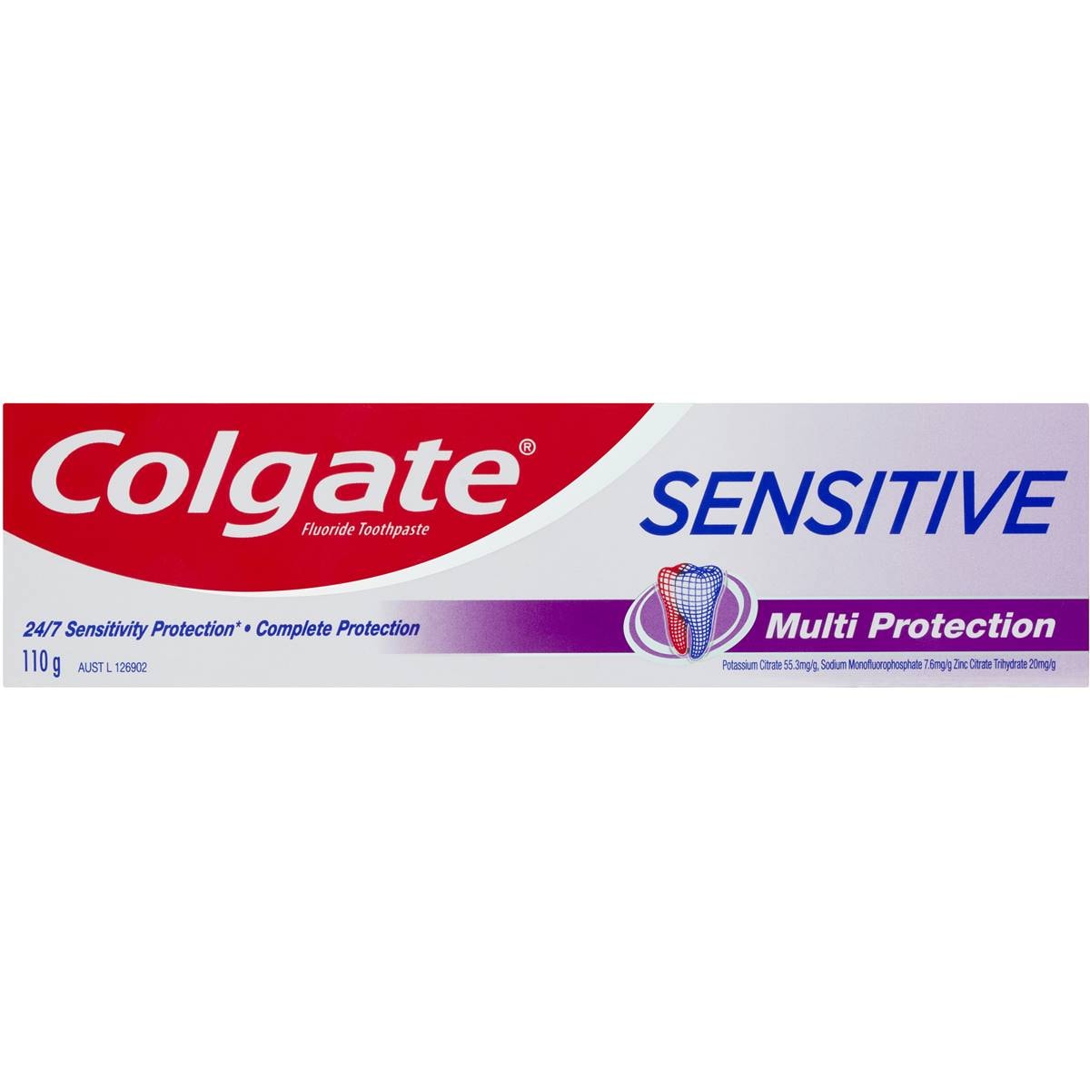Colgate Sensitive Toothpaste Multi Protection 110g | Woolworths