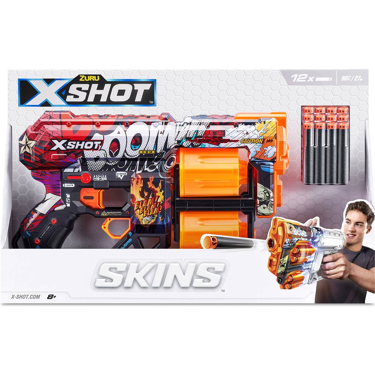 X Shot Skins Each | Woolworths