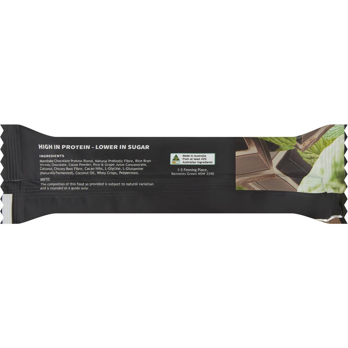 The Man Bar Choc Mint 50g | Woolworths