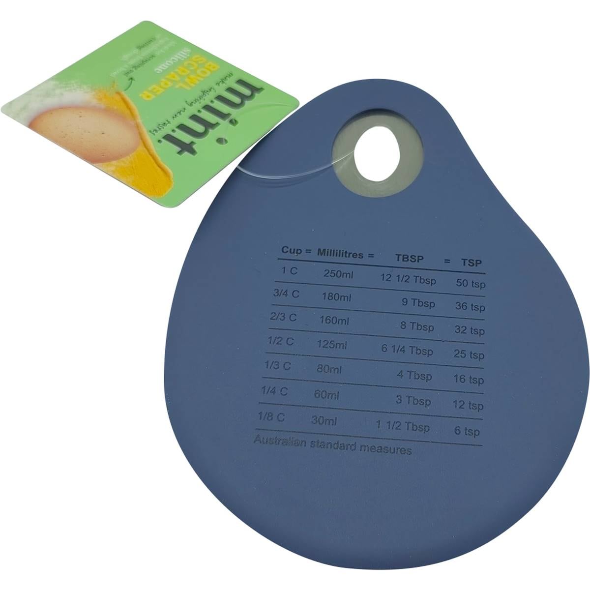 Mint Silicone Bowl Scraper Assorted Each | Woolworths