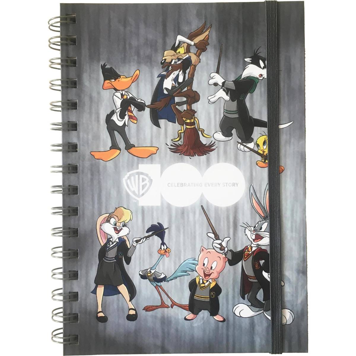 Warner Bros Wb100 Looney Tunes Harry Potter A5 Wire Notebook Each