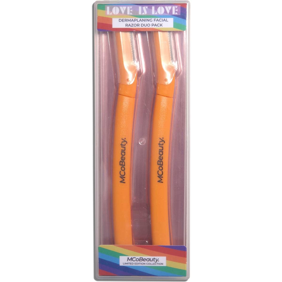 Mcobeauty Dermaplaning Facial Razor Love Is Love 2 Pack | Woolworths