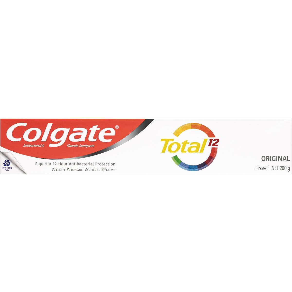 Colgate Total Original Antibacterial Toothpaste Value Triple Pack 200g ...
