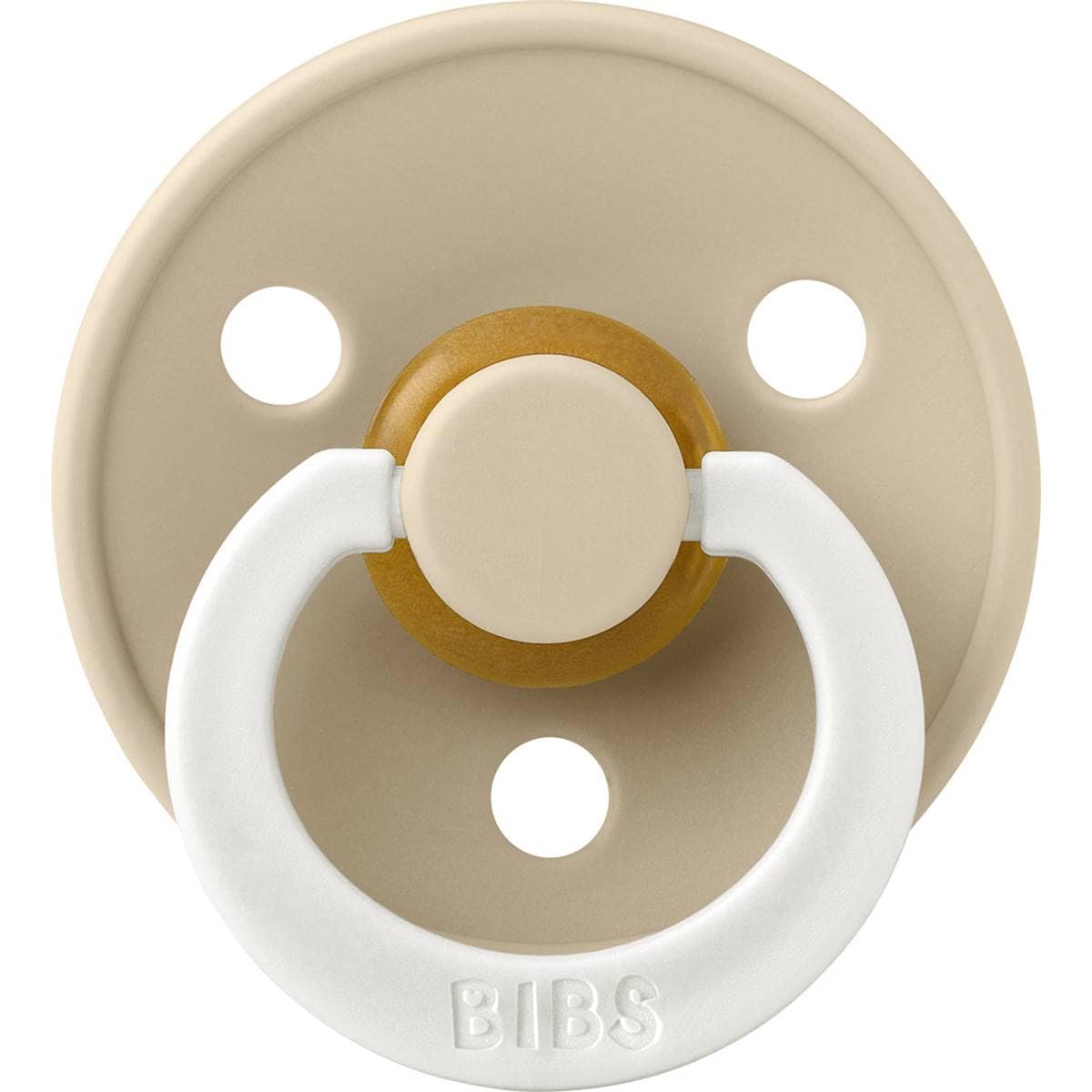 Bibs Colour Pacifier Glow In The Dark Size 2 Assorted 2 Pack | Woolworths