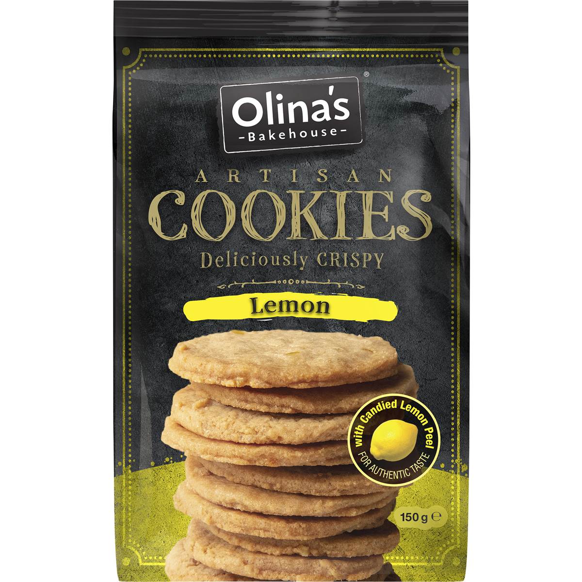 Olina's Bakehouse Bakehouse Cookies Lemon 150g | Woolworths