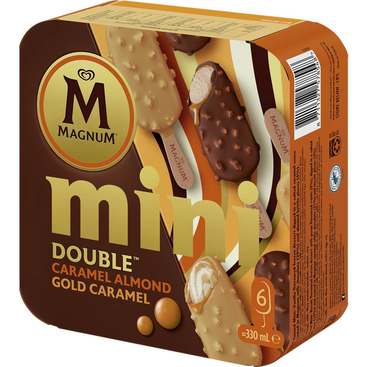 Magnum Mini Caramel Mix 6 Pack | Woolworths