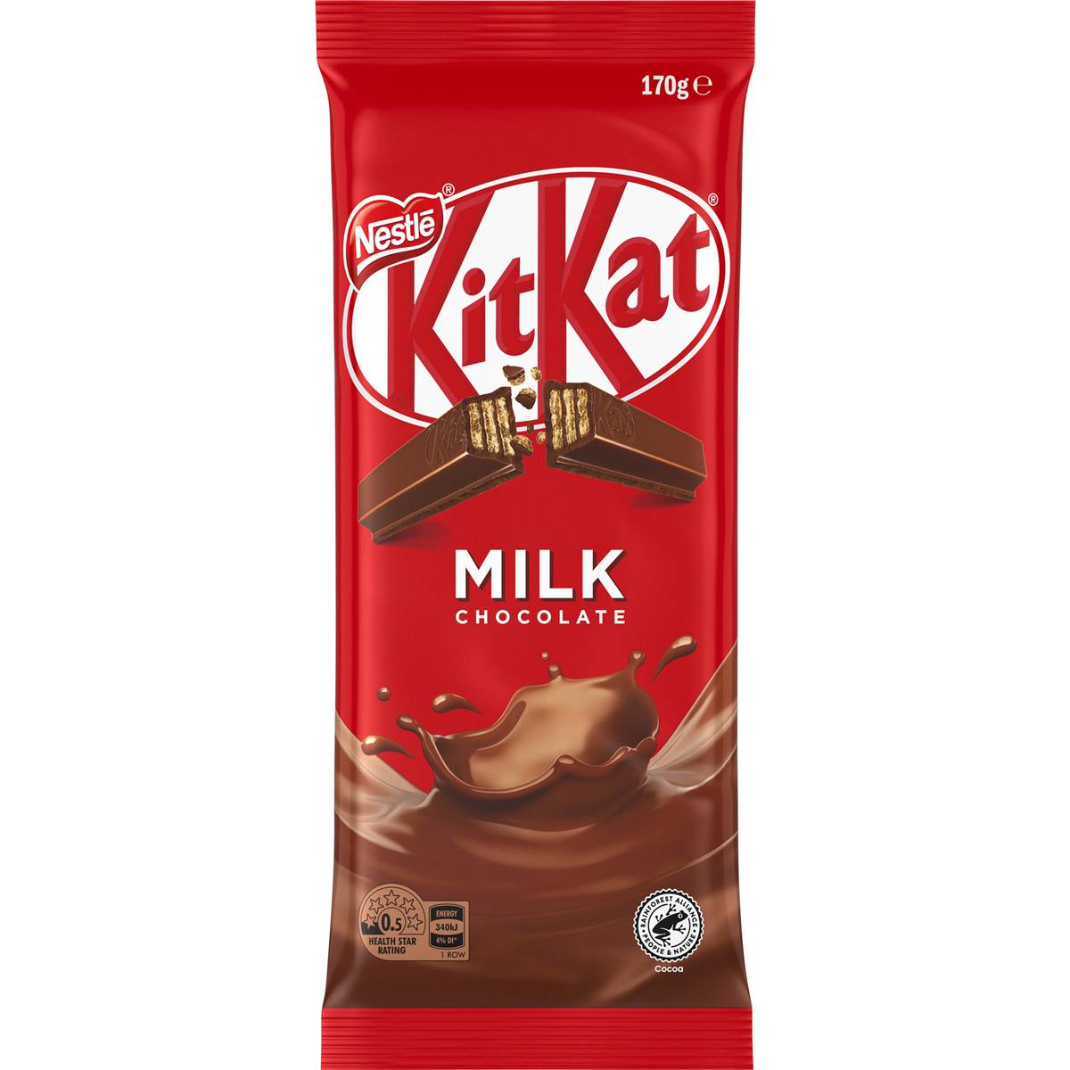 Kitkat Original Milk Chocolate Block 170g | Woolworths Kitkat Original Milk Chocolate Block 170g | Woolworths