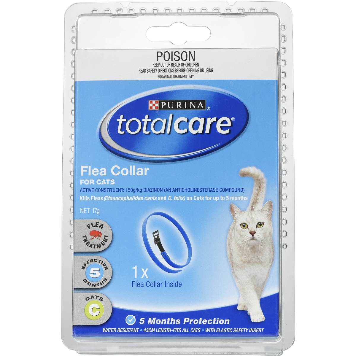 Purina Total Care Accessory Flea Control Collar Each | Woolworths
