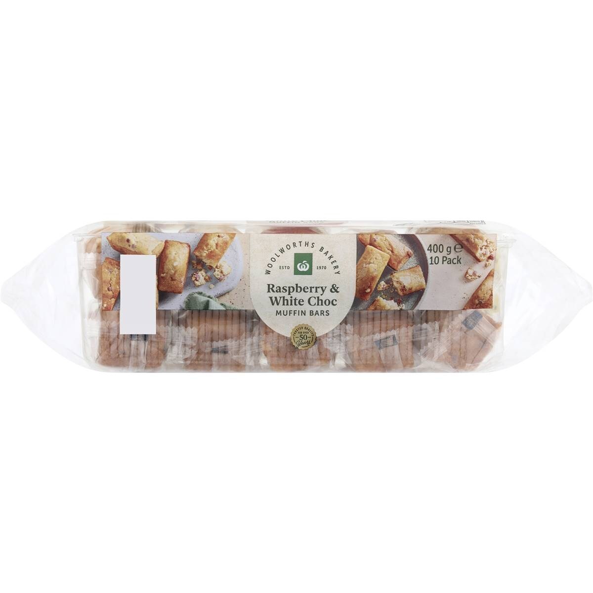 Woolworths Chocolate Chip Muffin Bar 10 Pack | Woolworths
