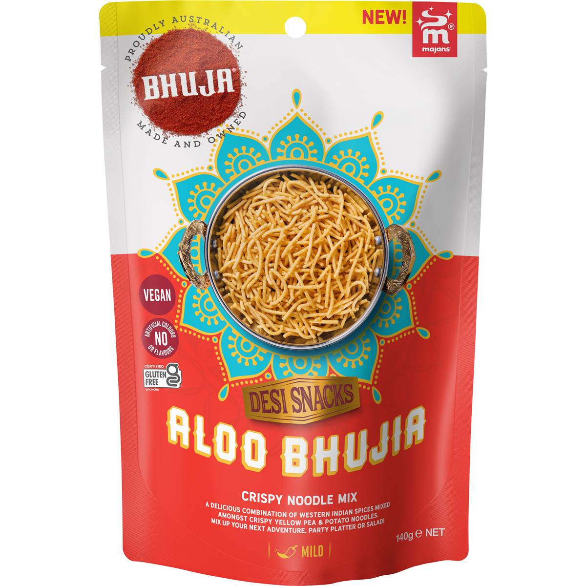 Bhuja Aloo Bhujia Crispy Noodle Mix 140g | Woolworths