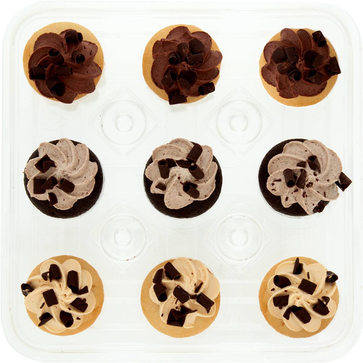 Woolworths Chocolate Filled Cupcakes 9 Pack | Woolworths