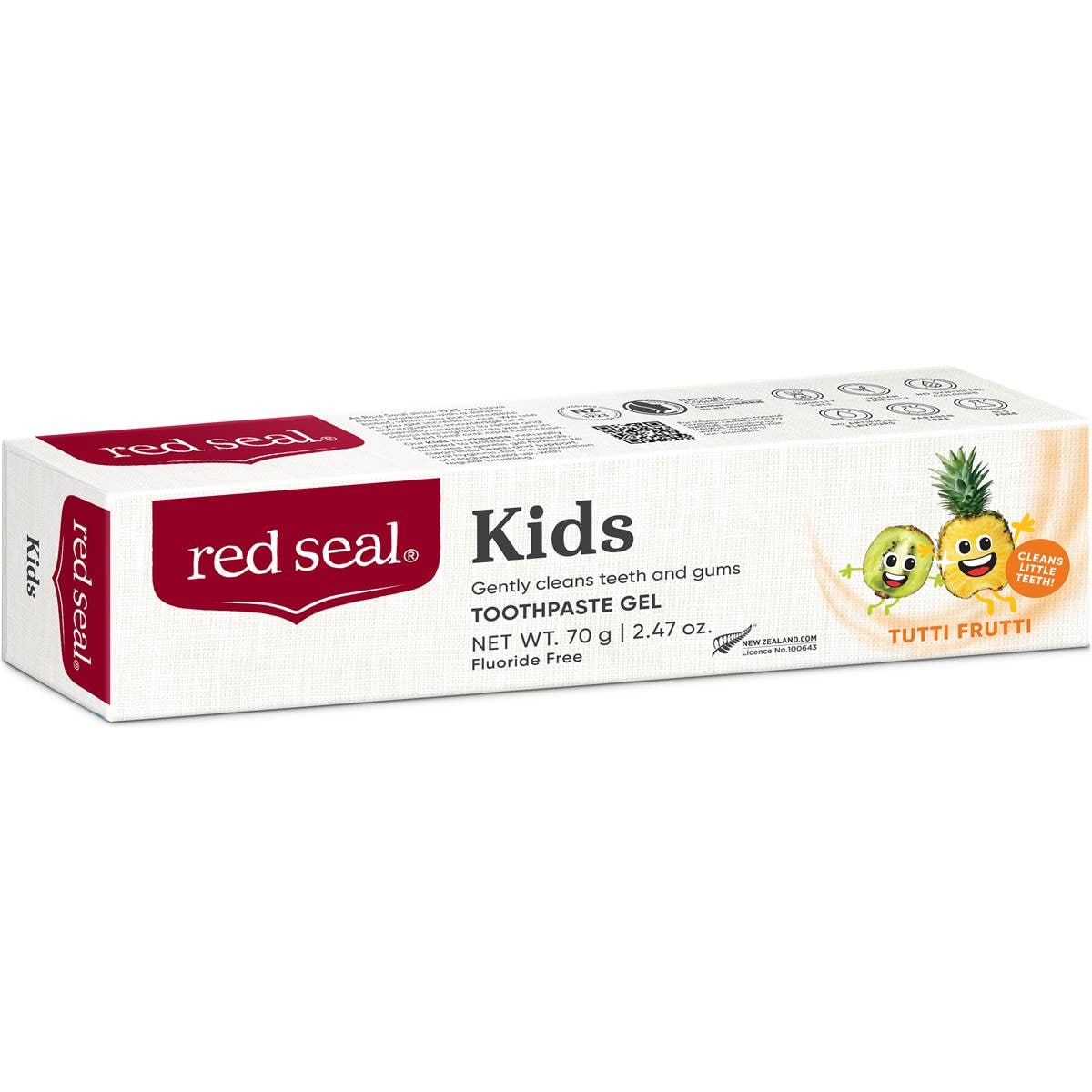 Red Seal Kids Toothpaste Gel Tutti Fruitti 70g | Woolworths