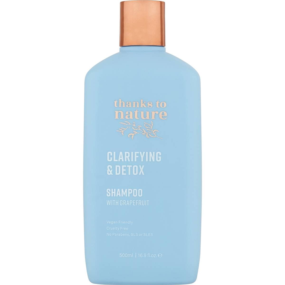 Thanks To Nature Clarifying Shampoo 500ml | Woolworths