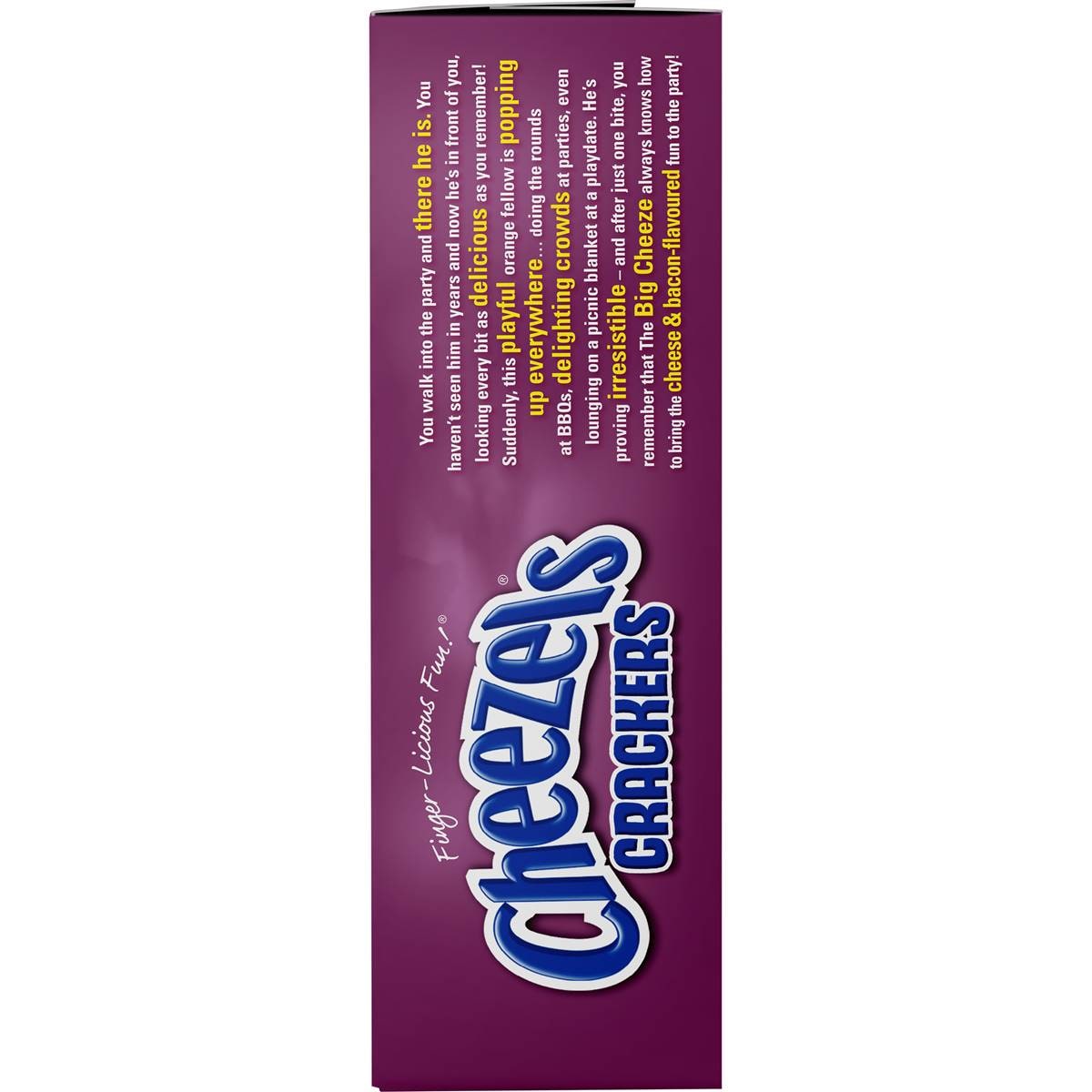 Cheezels Cheese & Bacon Crackers 135g | Woolworths