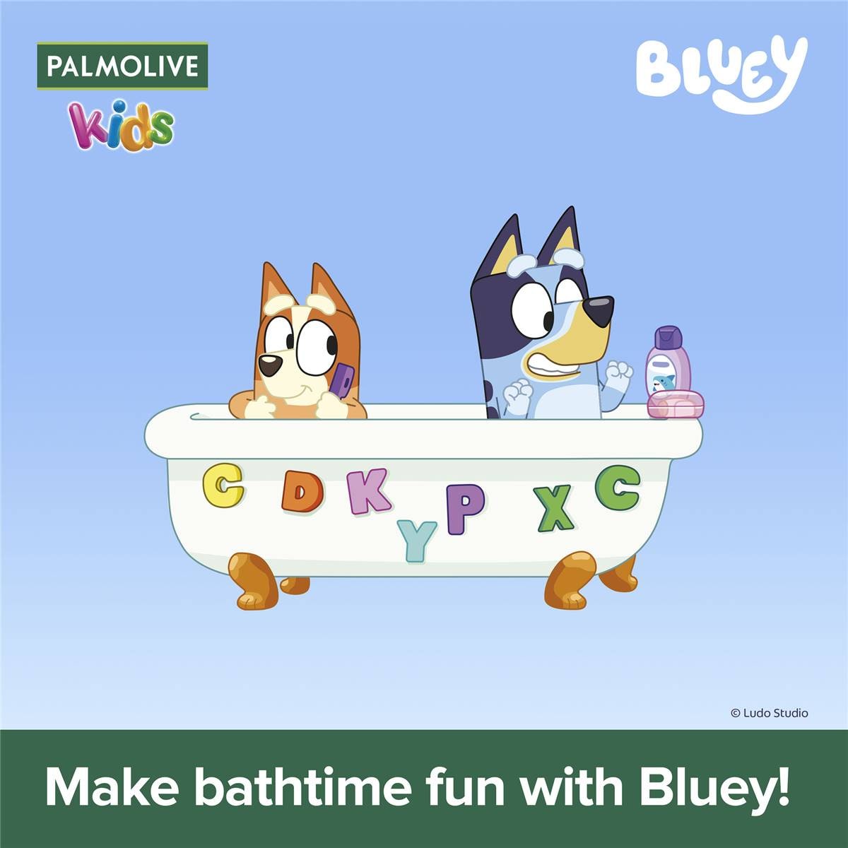Palmolive Kids Bluey 3 In 1 Body Wash Bath And Hair 1l | Woolworths