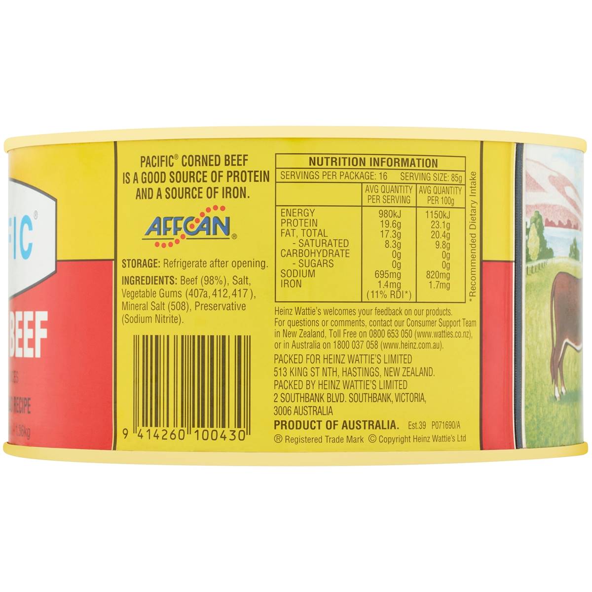 Pacific Corned Beef 1.36kg | Woolworths