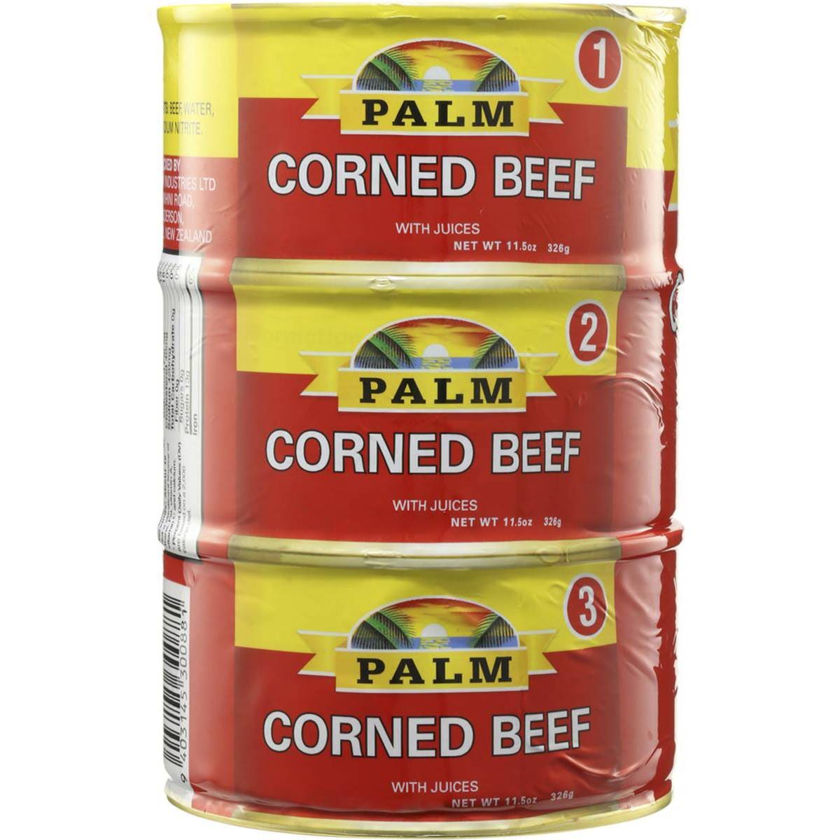 Palm Corned Beef 3x326g | Woolworths
