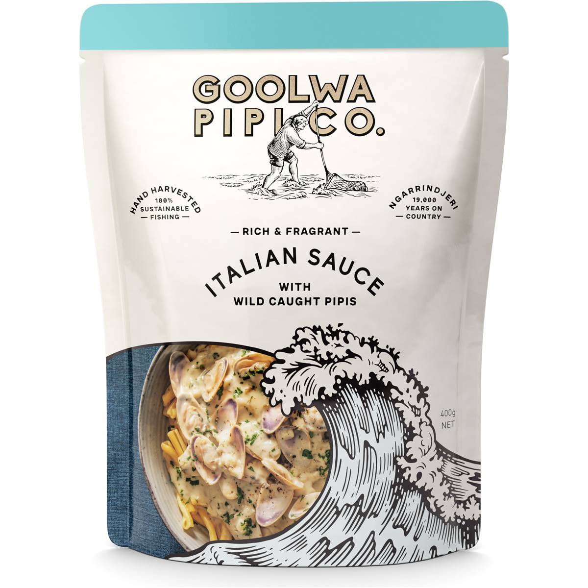 Goolwa Pipi Co Italian Sauce With Wild Caught Pipis 400g | Woolworths
