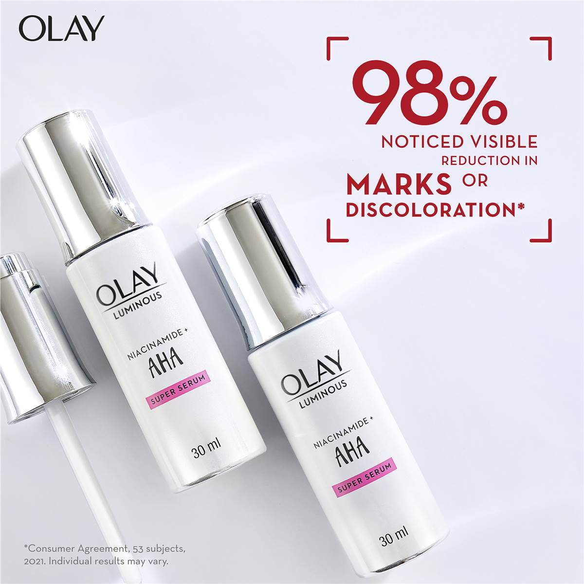 Olay Luminous Niacinamide + Aha Super Serum 30ml | Woolworths