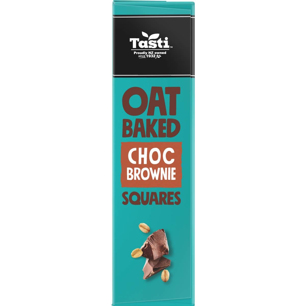 Tasti Oat Baked Squares Choc Brownie 5 Pack | Woolworths