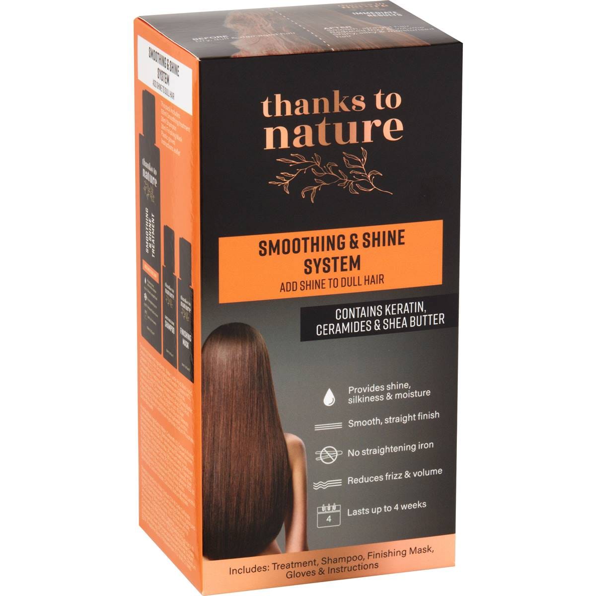 Thanks To Nature Smoothing & Shine System Each | Woolworths