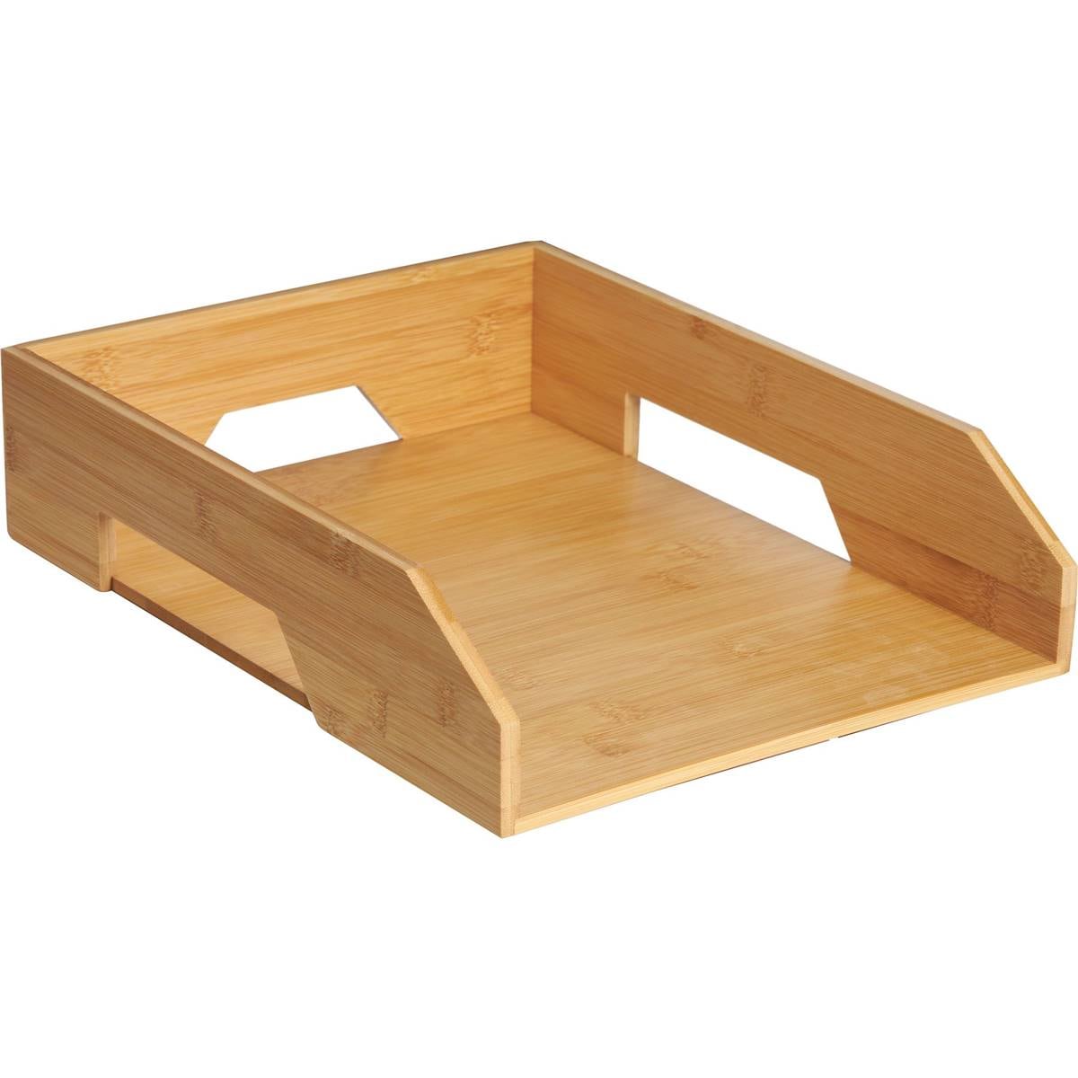 Inspire Bamboo Document Tray Each | Woolworths