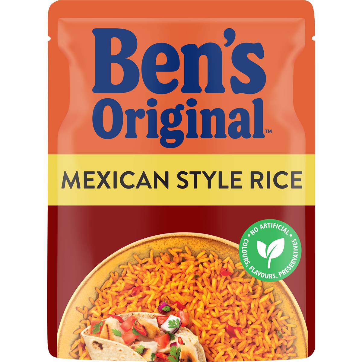 Ben's Original Mexican Style Microwave Rice Pouch 250g | Woolworths