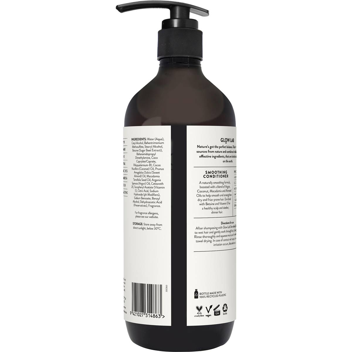 Glow Lab Smoothing Conditioner 600ml | Woolworths