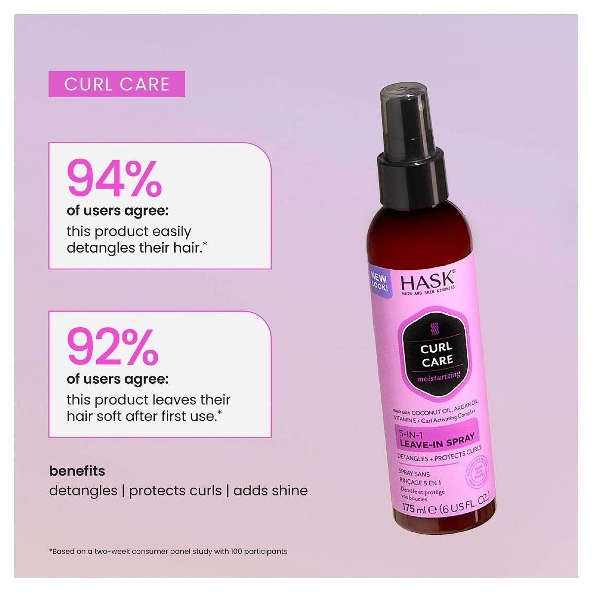 Hask Curl Care 5 In 1 Leave In Spray 175ml Woolworths