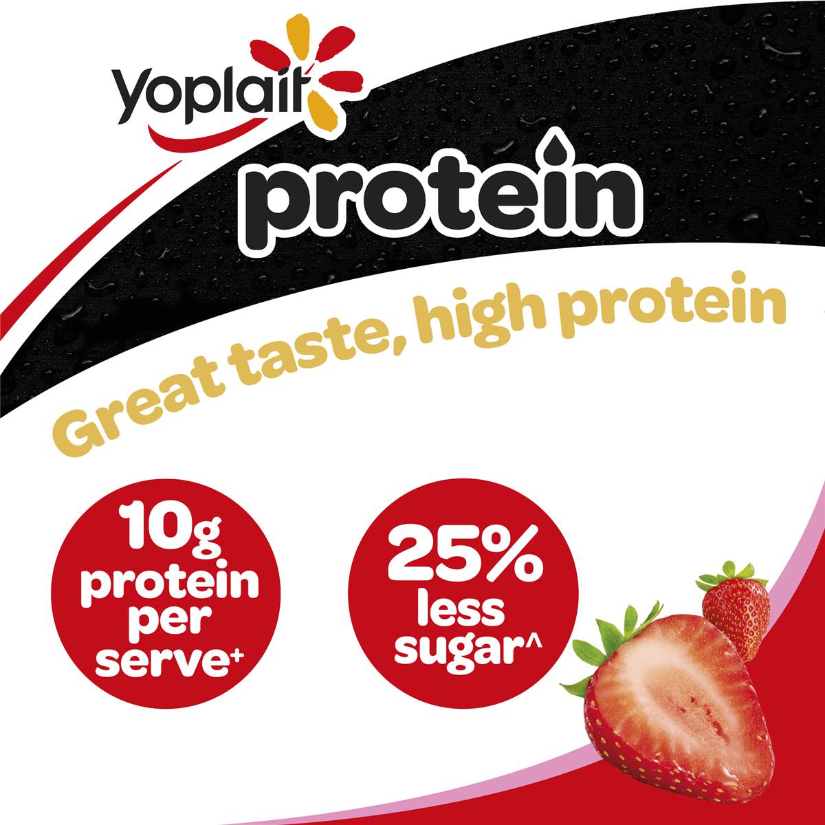 Yoplait Protein Strawberry Yoghurt 2 Pack | Woolworths Yoplait Protein Strawberry Yoghurt 2 Pack | Woolworths
