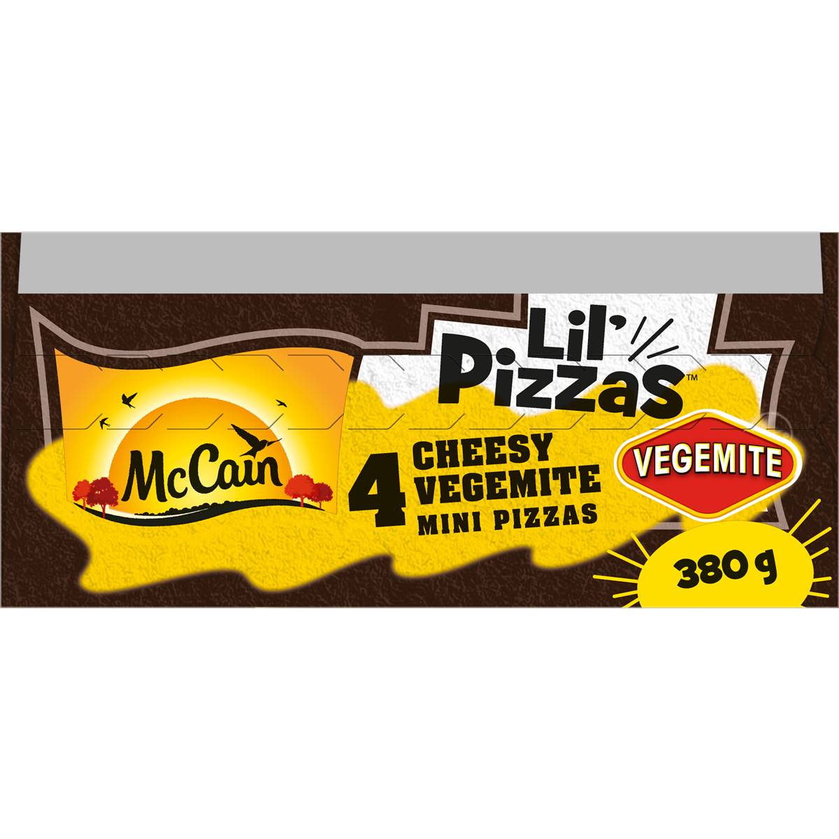 Mccain Lil Pizzas Cheesy Vegemite 380g | Woolworths