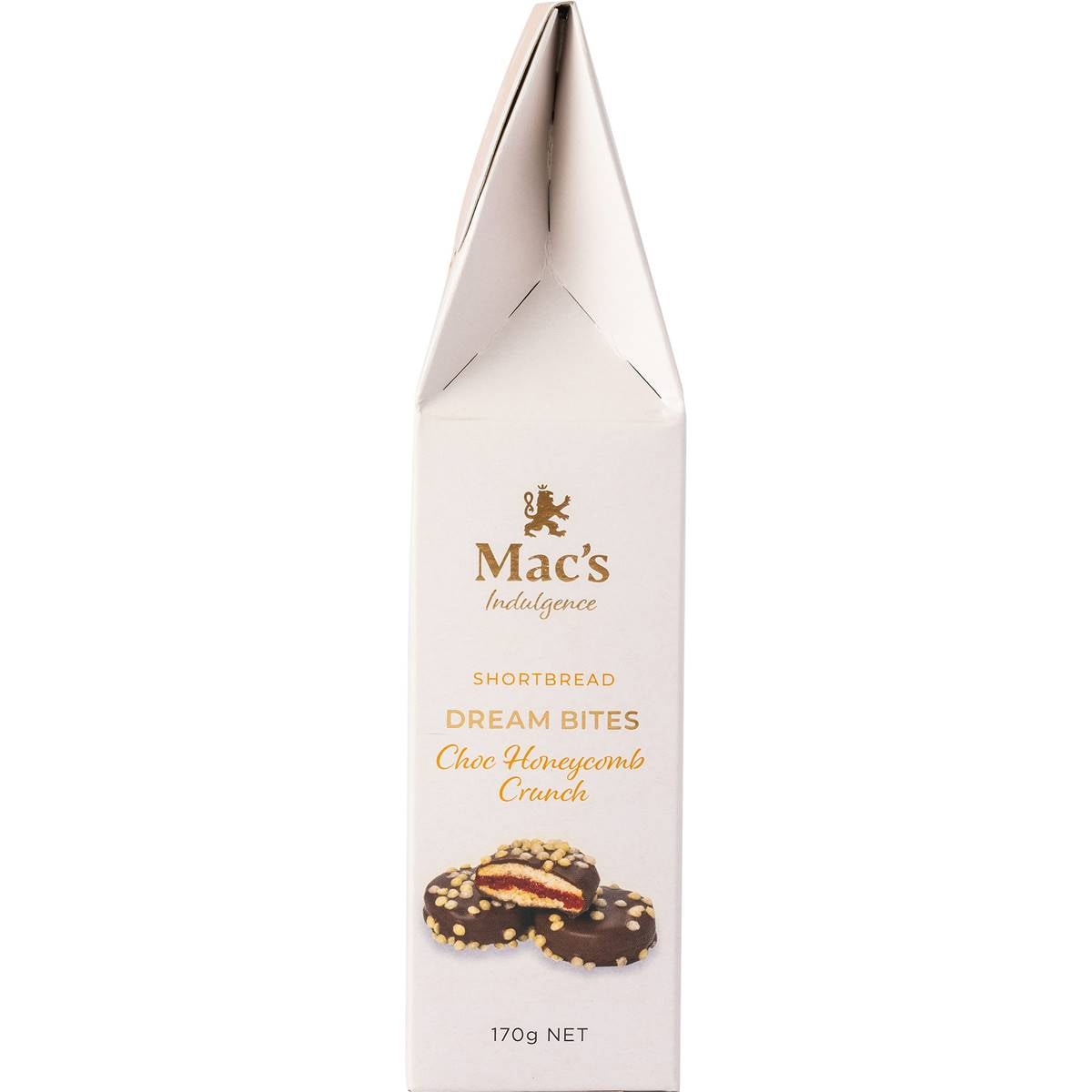 Mac's Shortbread Co. Indulgence Shortbread Dream Bites Choc Honeycomb ...
