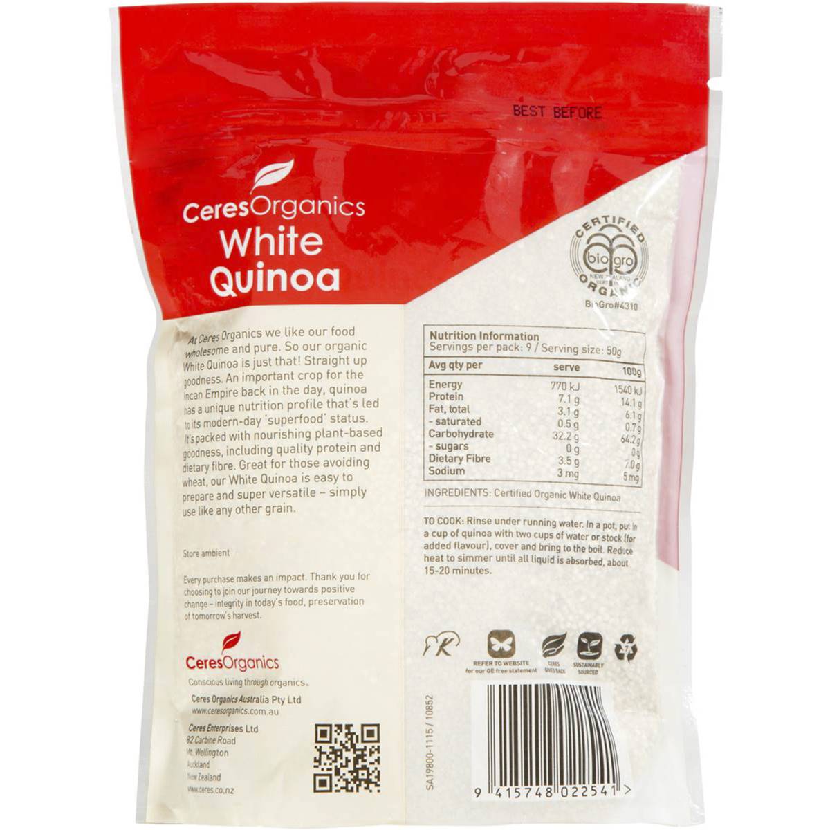 Ceres Organics | Woolworths