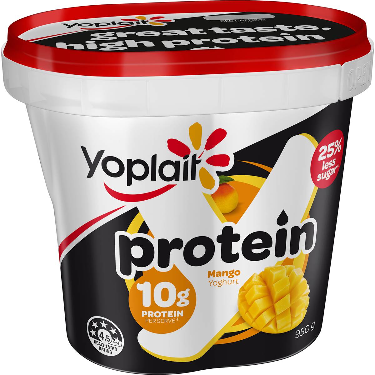 Yoplait Protein Mango Yoghurt 950g | Woolworths Yoplait Protein Mango Yoghurt 950g | Woolworths
