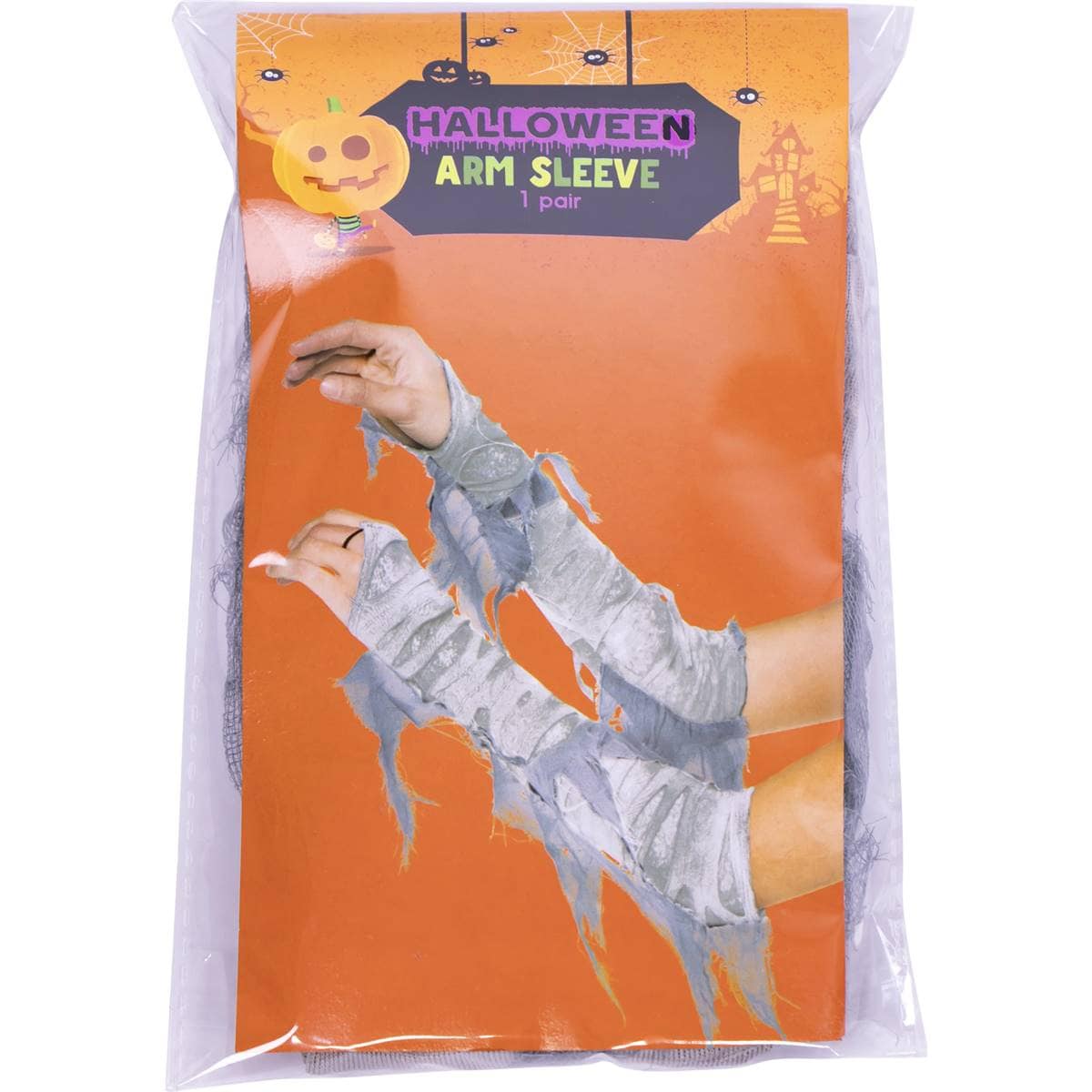 Halloween Dress Up Arm Sleeve Set Each | Woolworths