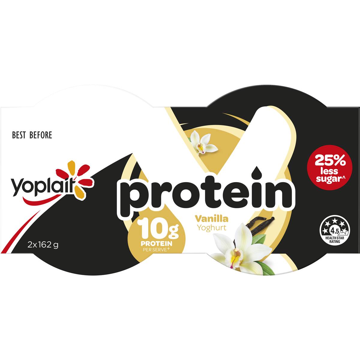 Yoplait Protein Vanilla Yoghurt 2 Pack | Woolworths Yoplait Protein Vanilla Yoghurt 2 Pack | Woolworths