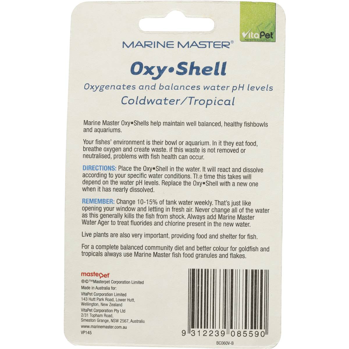 Vitapet Treatment Oxy Shell 25g | Woolworths
