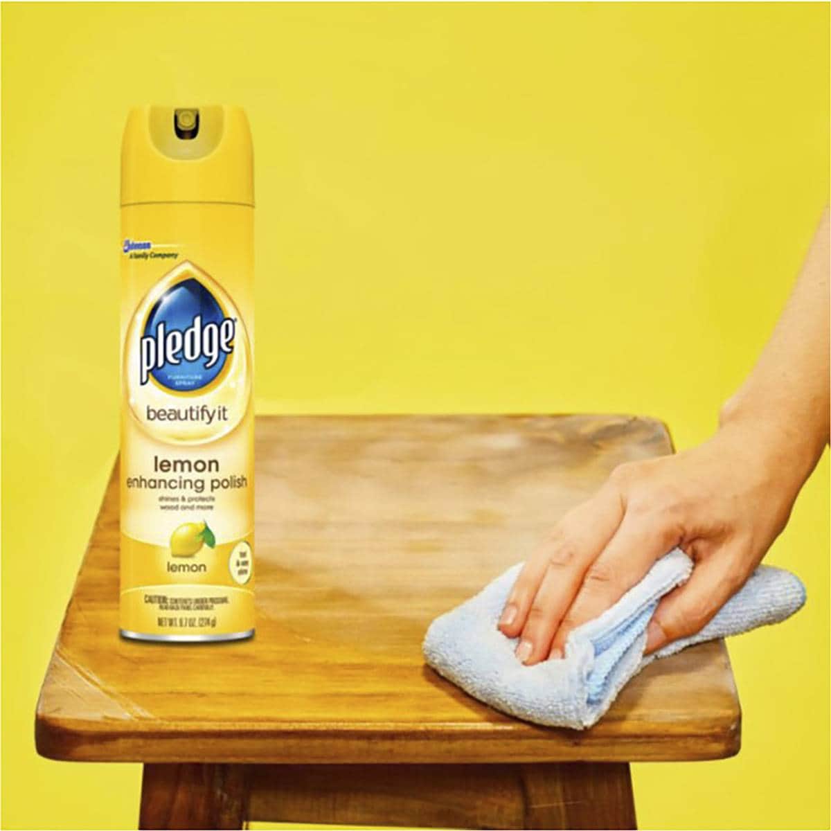 Pledge Pledge Enhancing Polish Lemon Extra Care 330ml | Woolworths