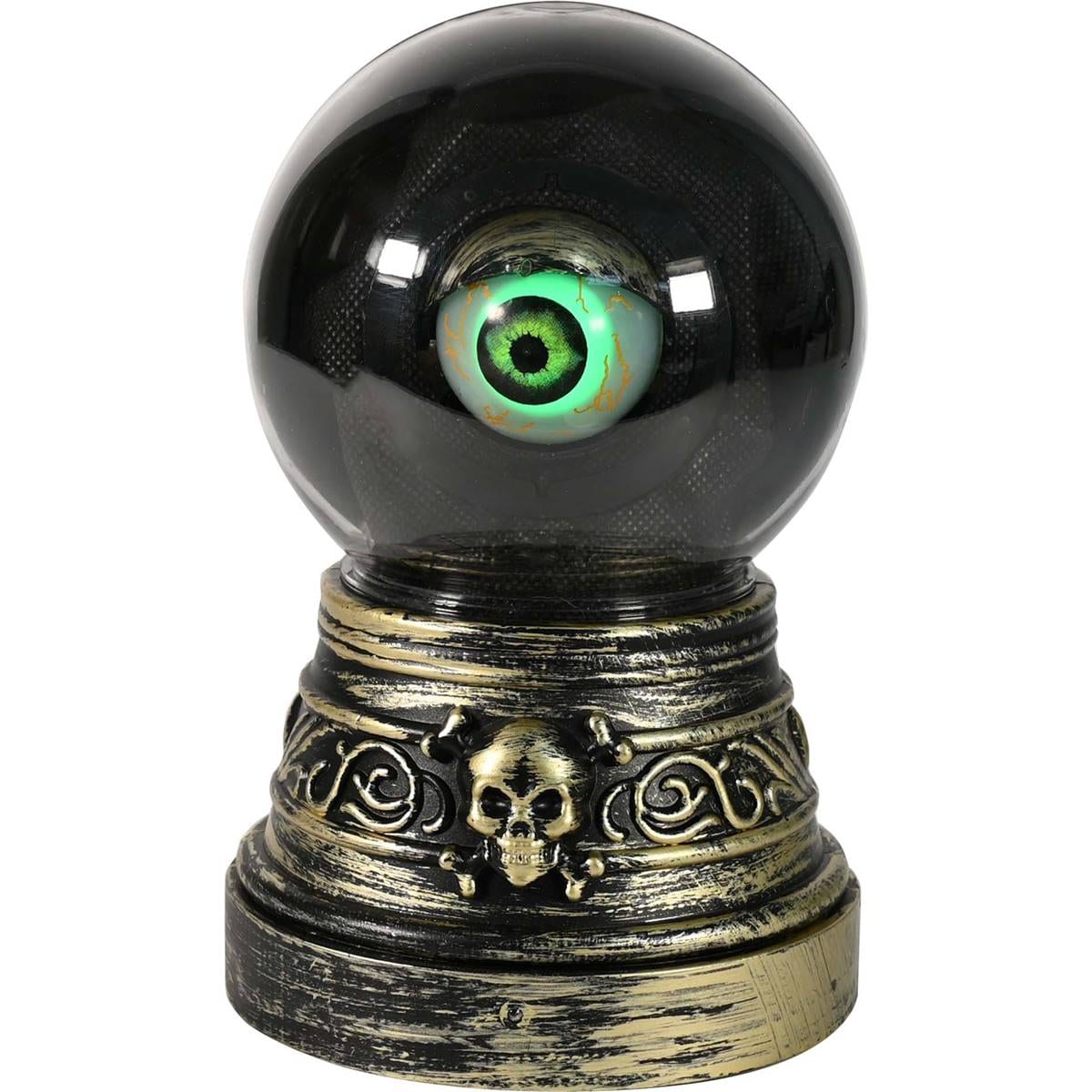 Mirabella Halloween Battery Operated Spooky Animated Crystal Ball Each ...