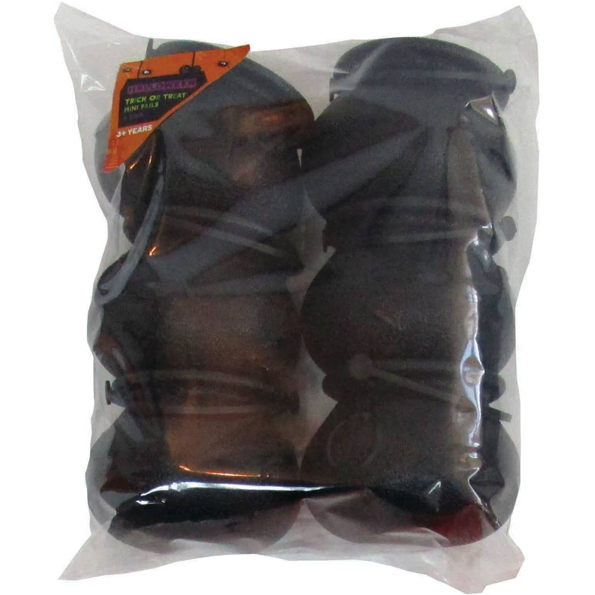 Halloween Trick Or Treat Mini Pails Cauldron 6 Pack | Woolworths