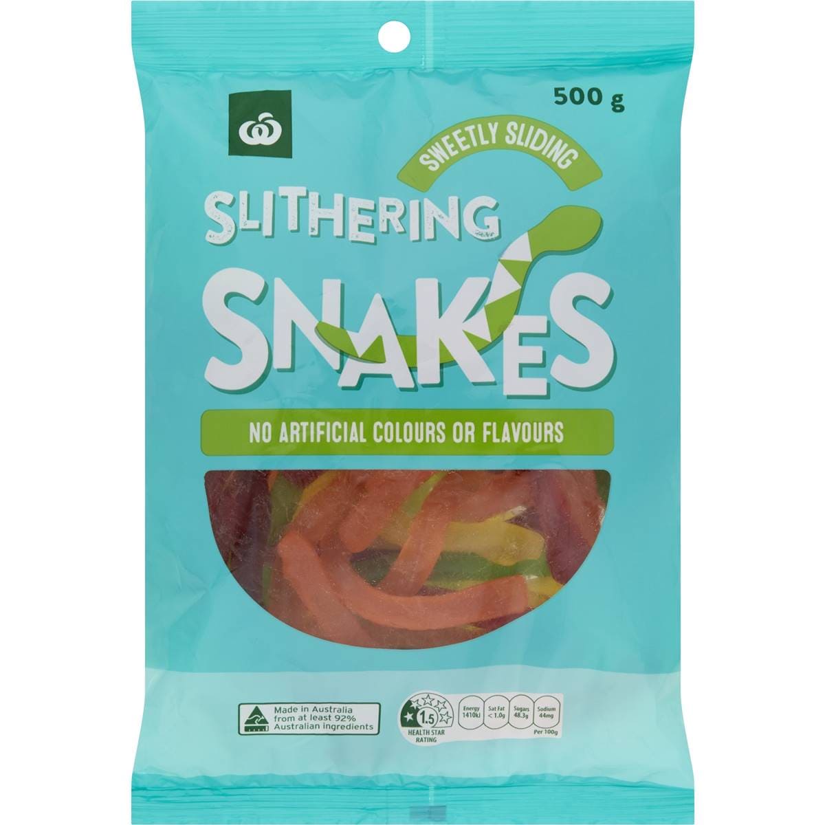 Woolworths Slithering Snakes 500g | Woolworths