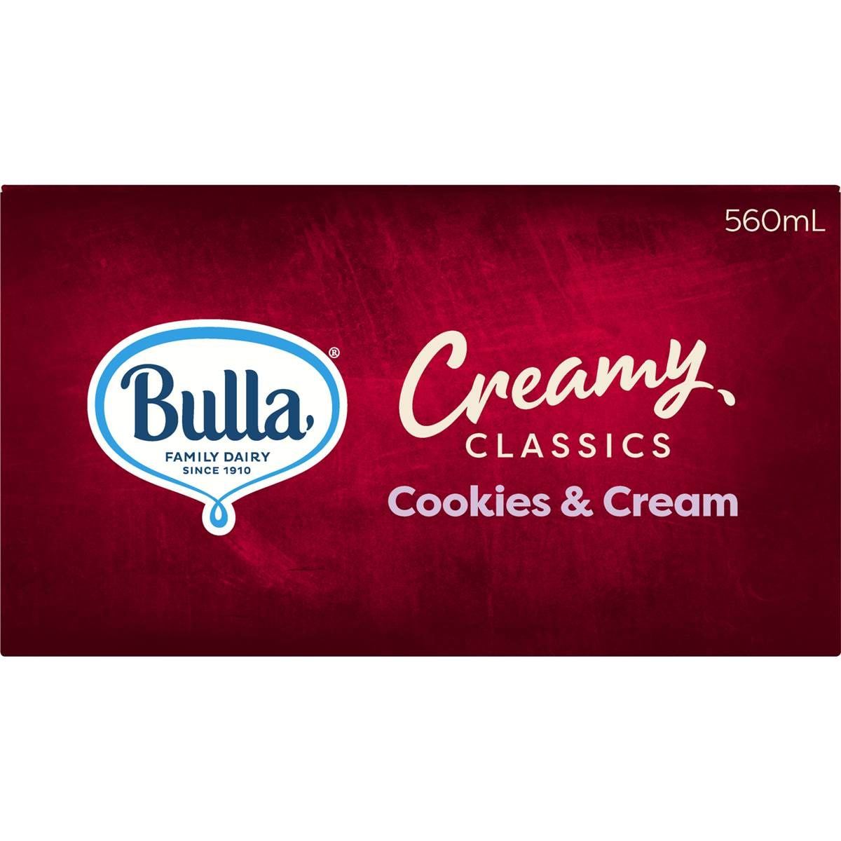 Bulla Creamy Classics Cookies & Cream 4 Pack | Woolworths