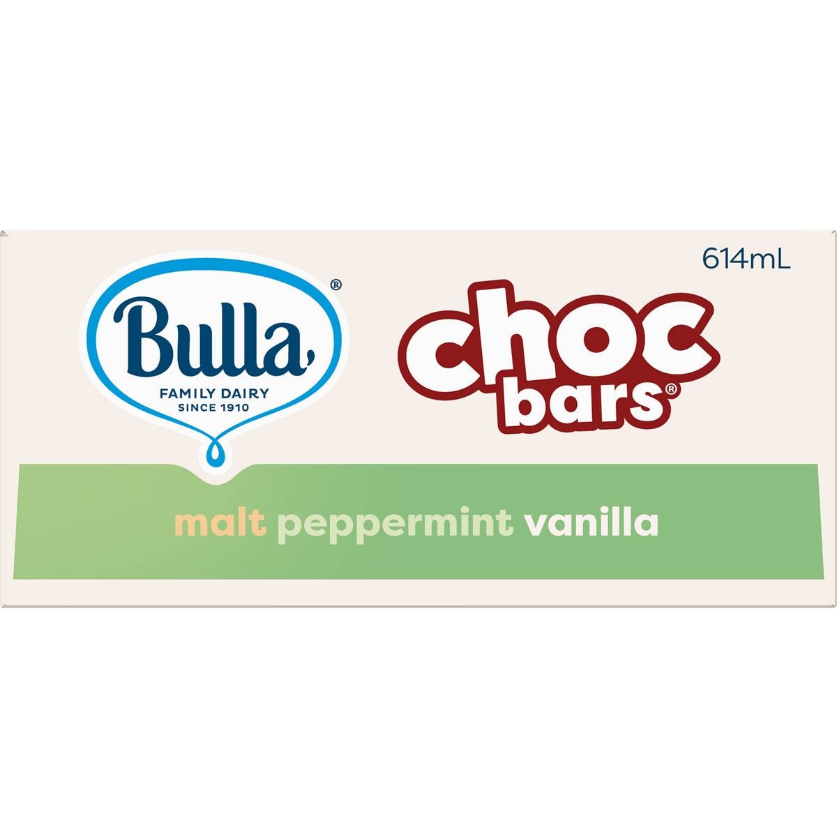 Bulla Mint Vanilla Chocolate Bar Sticks 8 Pack | Woolworths