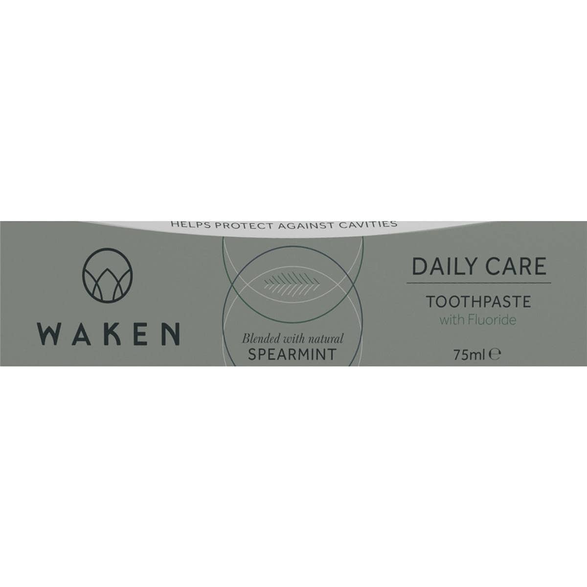 Waken Daily Care Toothpaste With Fluoride Spearmint 75ml | Woolworths