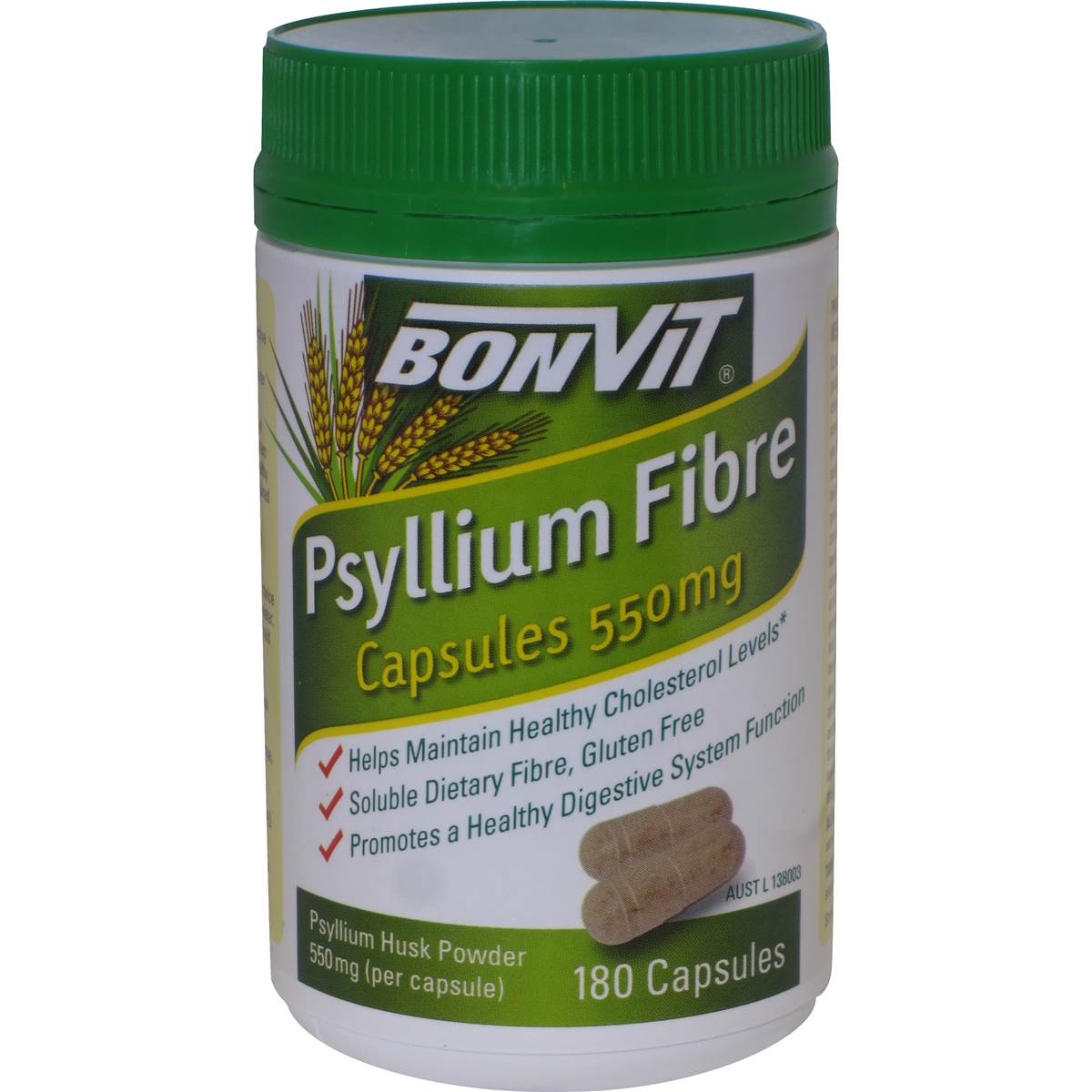 Bonvit Psyllium Fibre 180 Pack | Woolworths